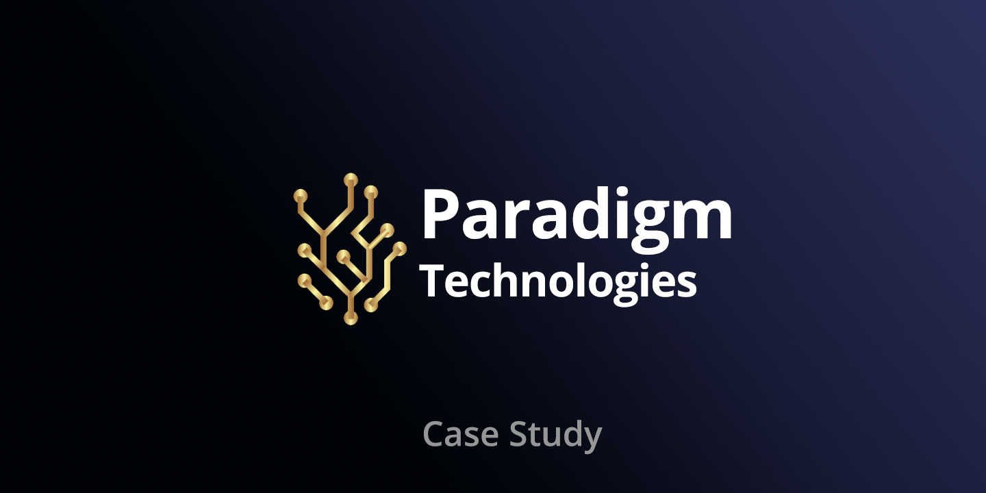 Paradigm Technologies - Calvin Seng