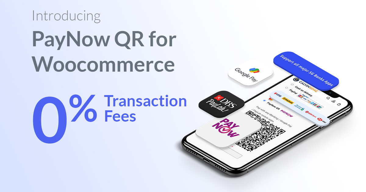 PayNow SG for Woocommerce - 0% transaction and transfer fees